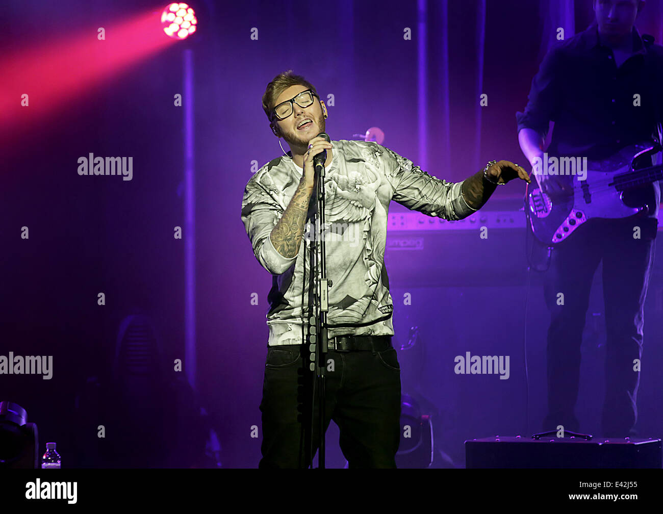 James Arthur performs live at Liverpool Empire Theatre Featuring: James ...