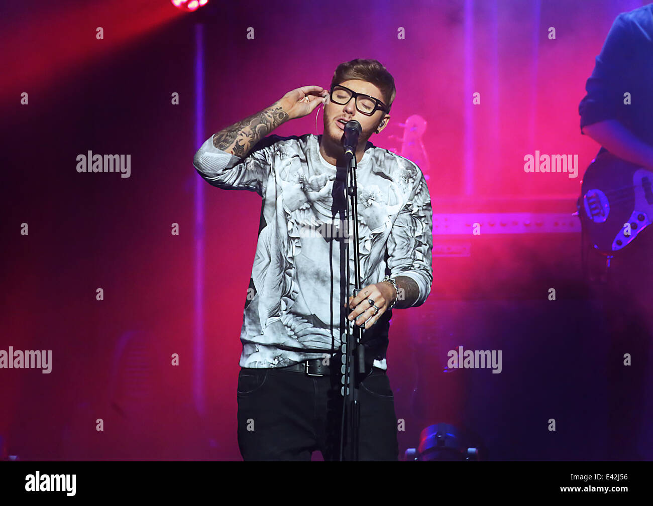 James Arthur performs live at Liverpool Empire Theatre Featuring: James ...