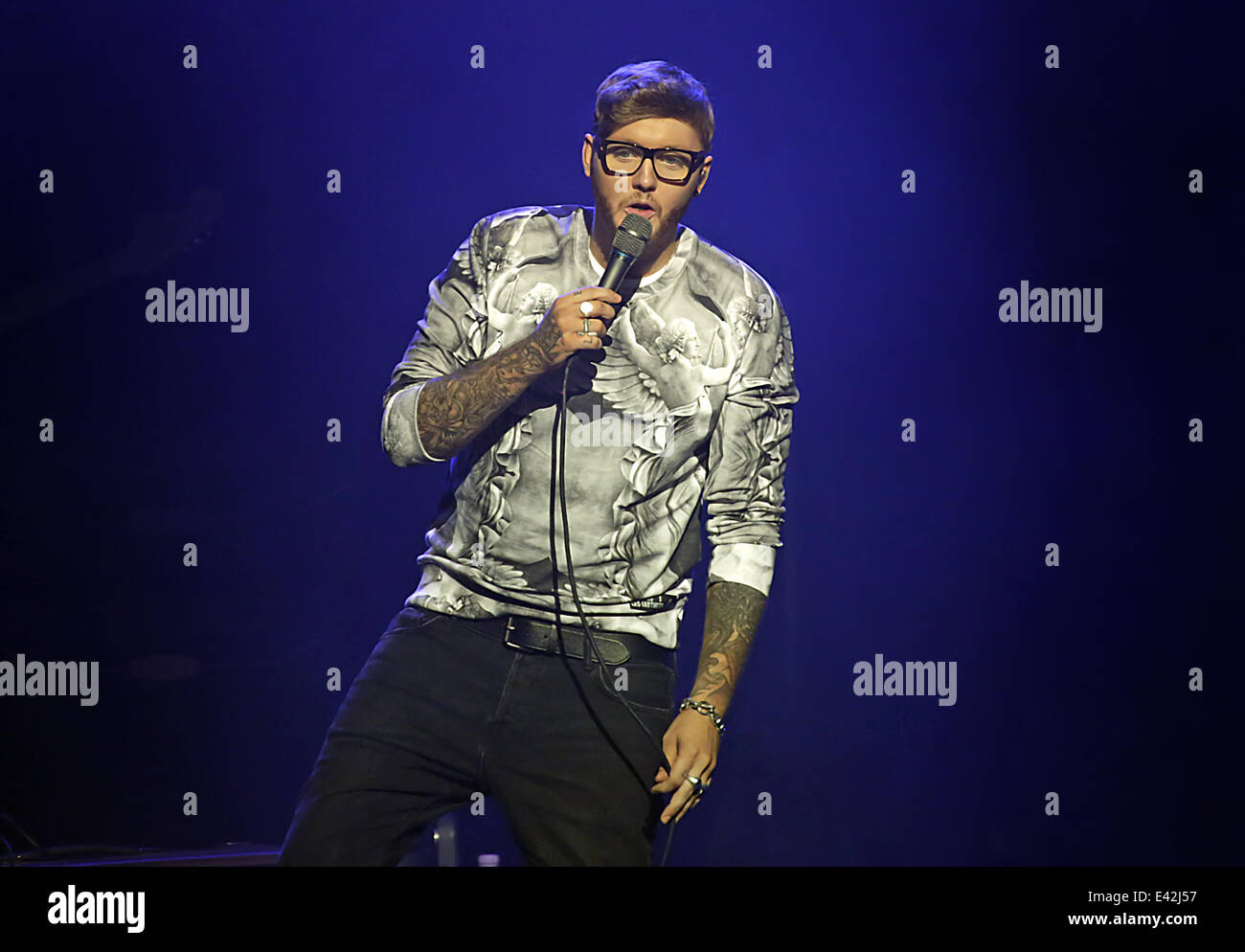James Arthur performs live at Liverpool Empire Theatre Featuring: James ...