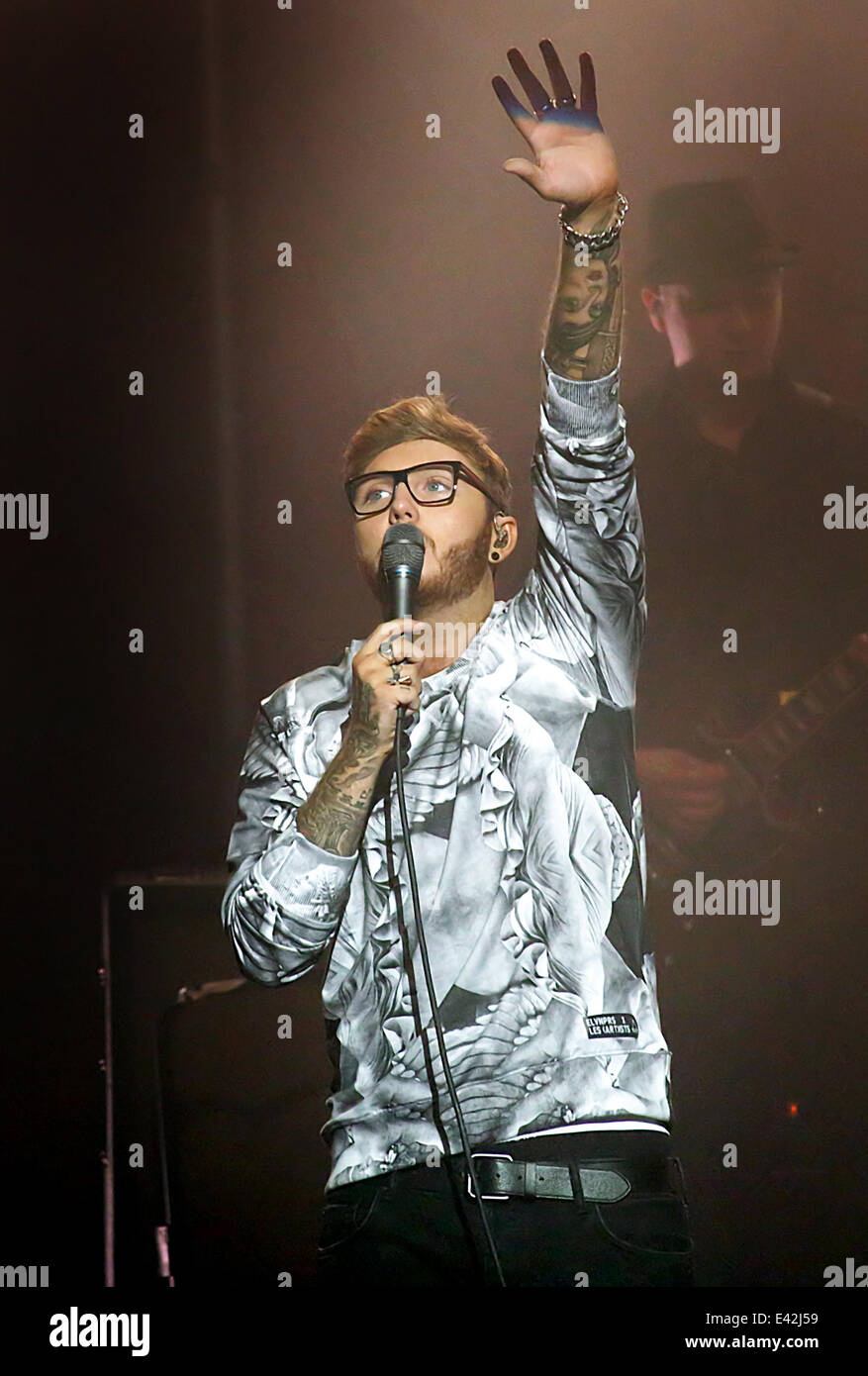 James Arthur performs live at Liverpool Empire Theatre Featuring: James ...