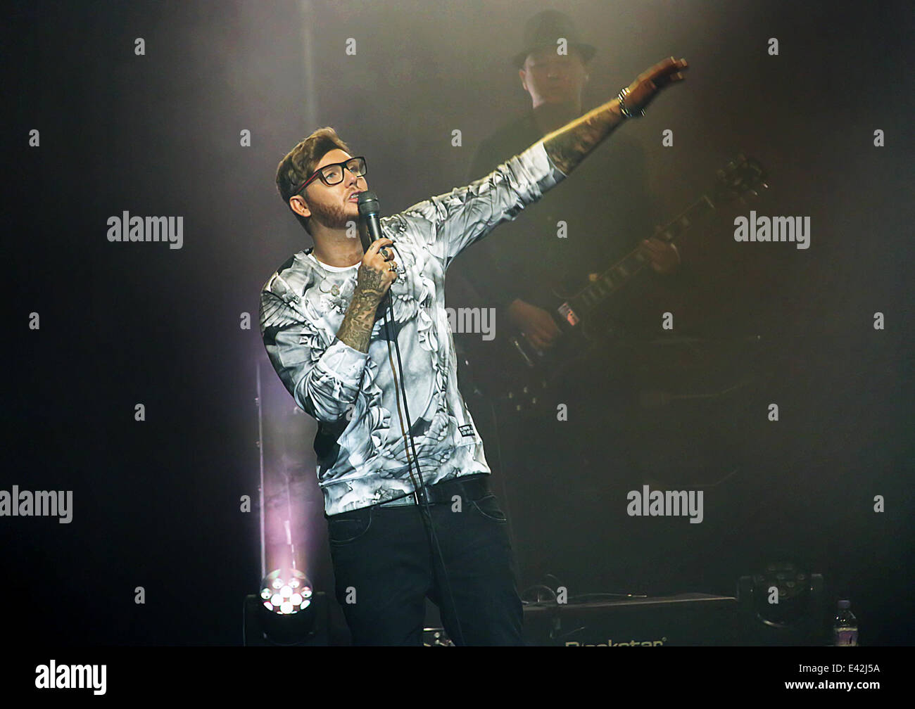 James Arthur performs live at Liverpool Empire Theatre Featuring: James ...