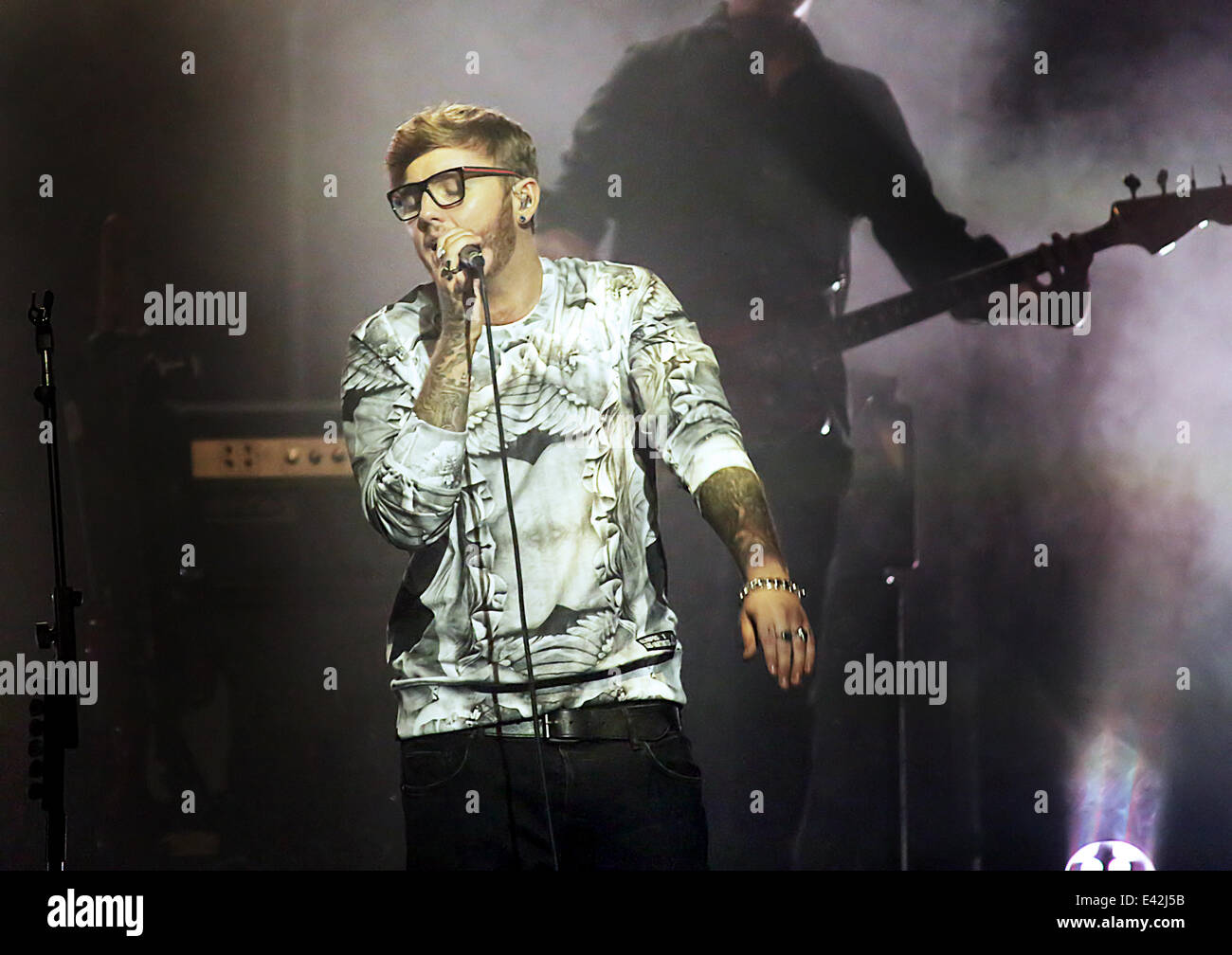 James Arthur performs live at Liverpool Empire Theatre Featuring: James ...