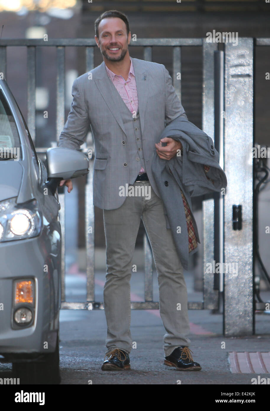 Jason Gardiner outside the itv studios Featuring: Jason Gardiner Where ...