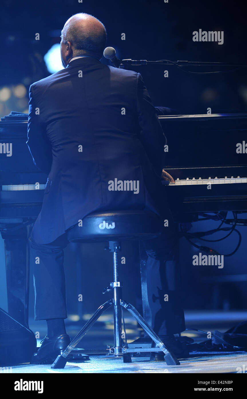 Billy Joel performs live in concert at the BB&T Center Featuring: Billy ...