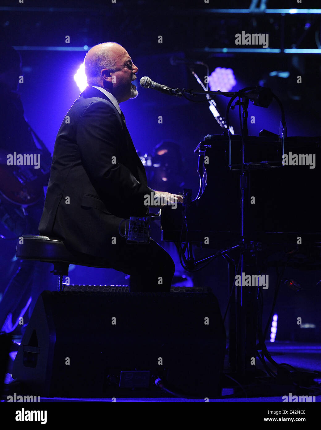 Billy Joel performs live in concert at the BB&T Center Featuring: Billy ...