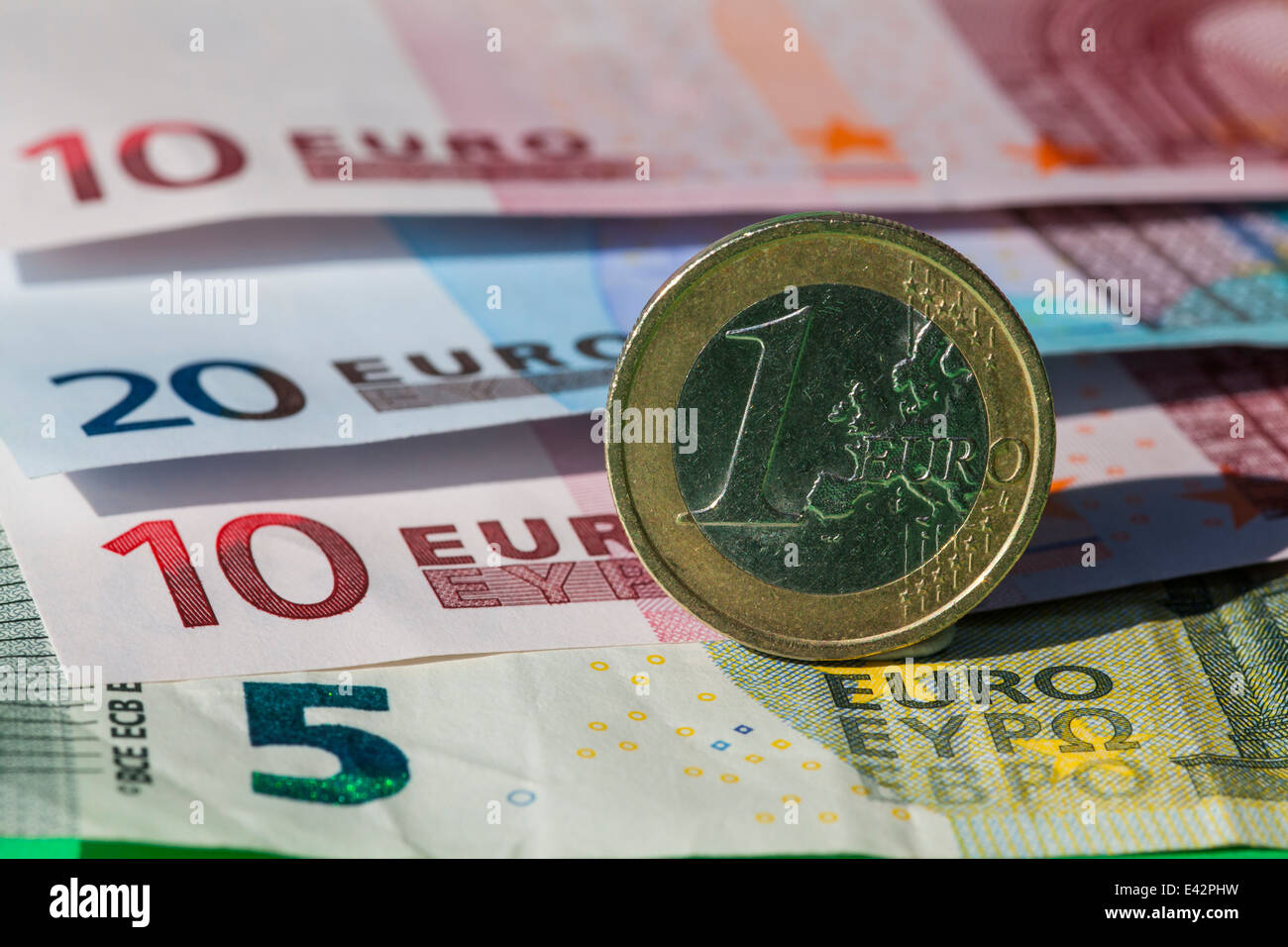 One euro banknotes hi-res stock photography and images - Alamy