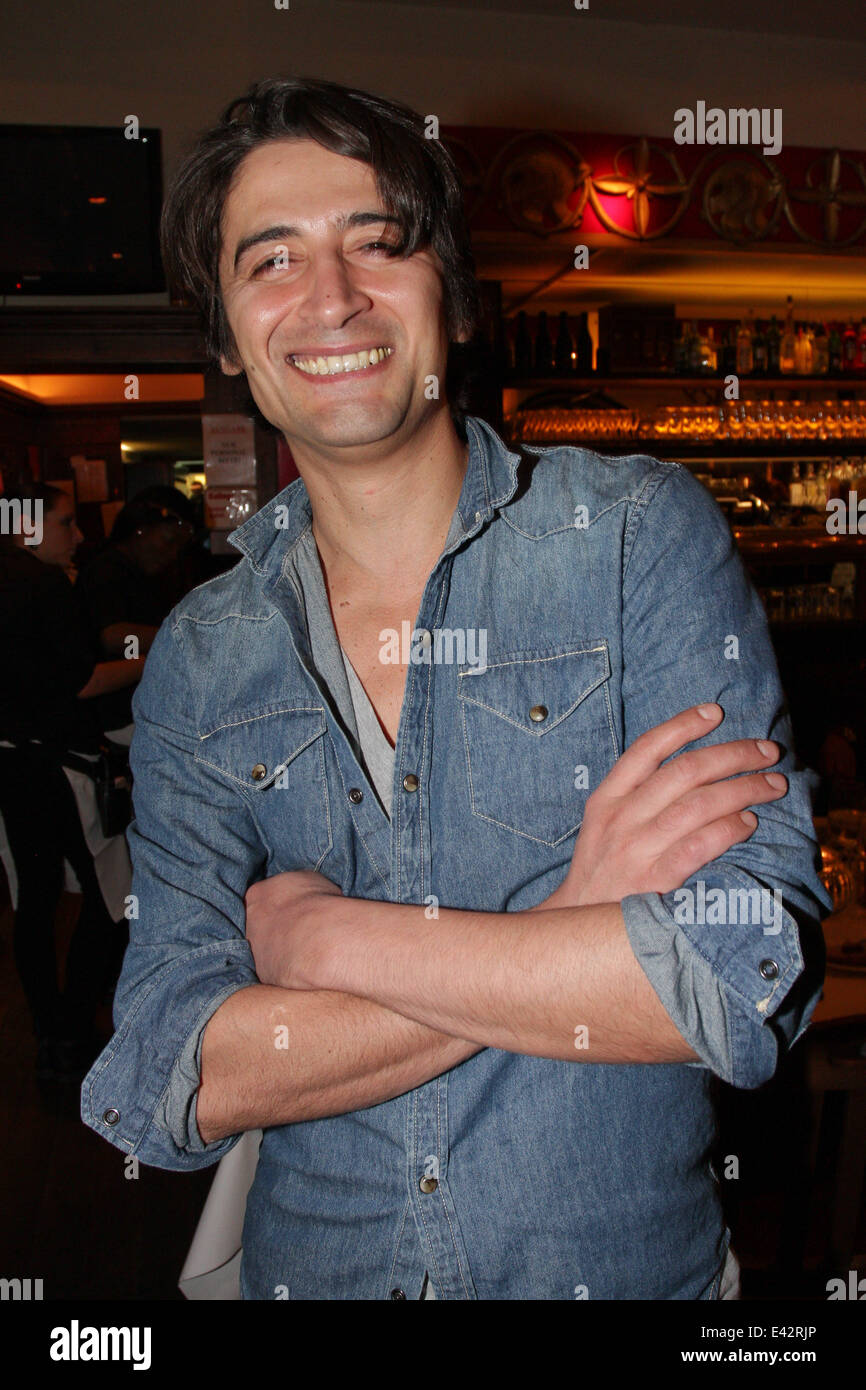 Celebrities attending Hugo Bachmaier´s 56th birthday at his restaurant ...
