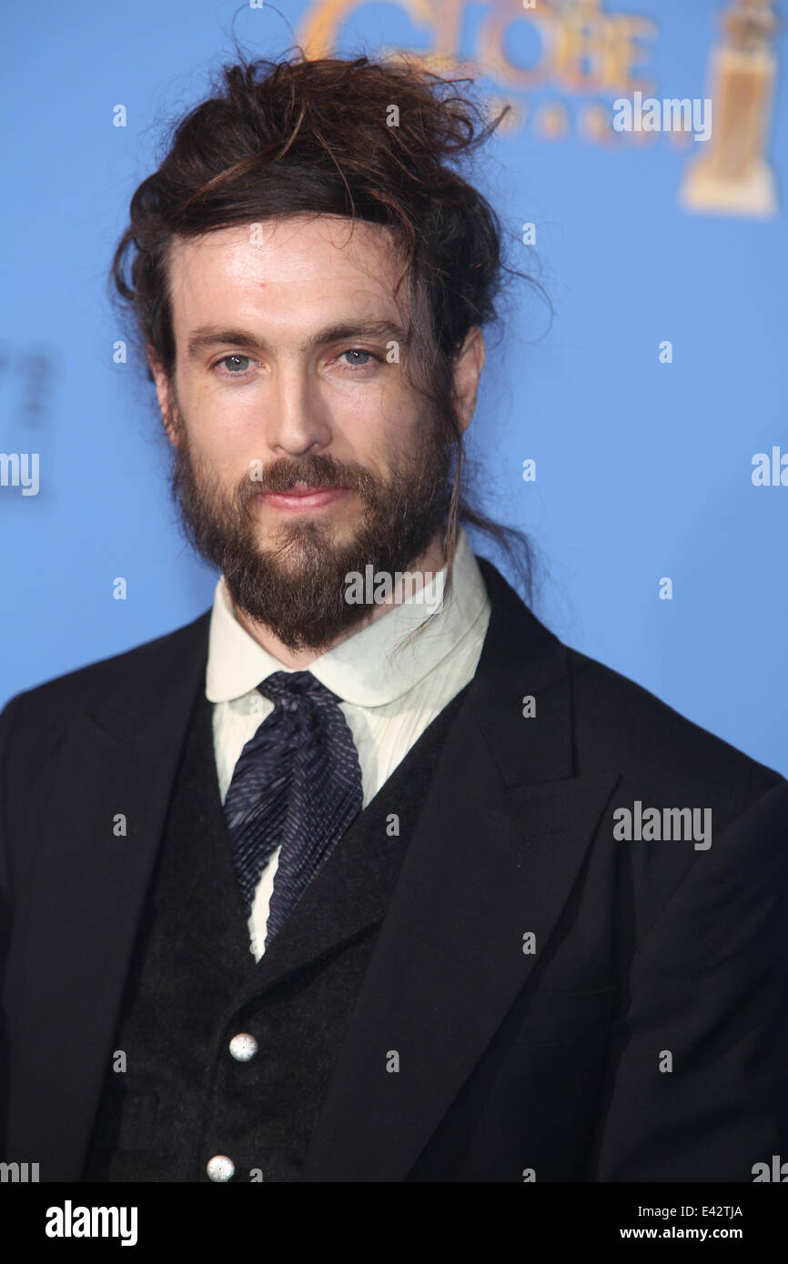 71st Annual Golden Globes - Press Room Featuring: Alex Ebert Where: Los ...