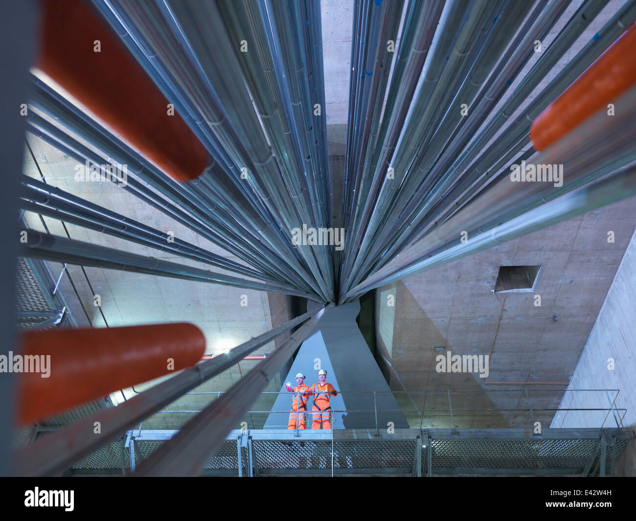 Cable suspension bridge hi-res stock photography and images - Alamy