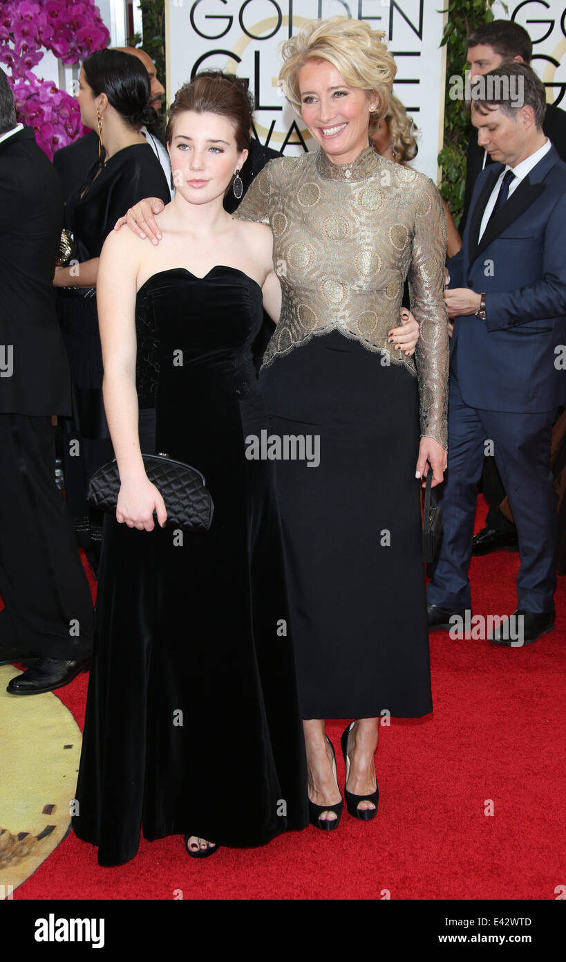 Emma Thompson Golden Globes Video
