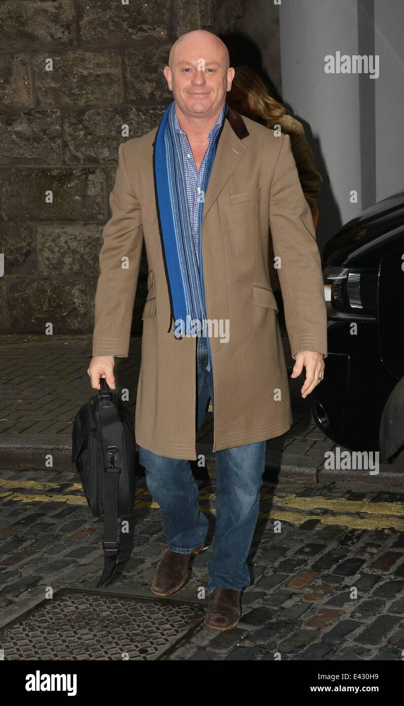 Actor Ross Kemp at Today FM's Ray Darcy Show... Featuring: Ross Kemp ...