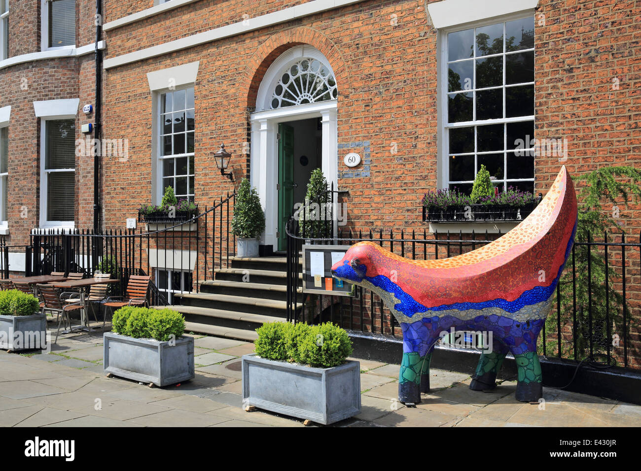 60 Hope Street bar and bistro, in the fashionable part of Liverpool, on ...