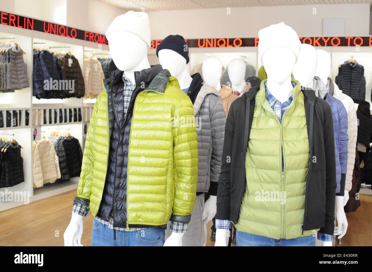 Uniqlo Pop Up Store Opening at the occasion of Mercedes-Benz Fashion ...