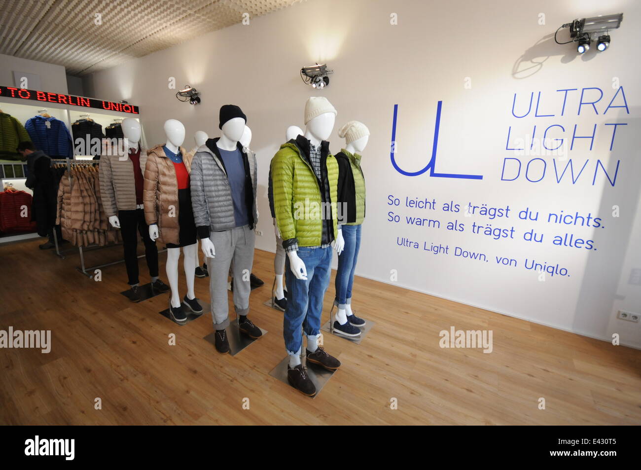 Uniqlo Pop Up Store Opening at the occasion of Mercedes-Benz Fashion ...