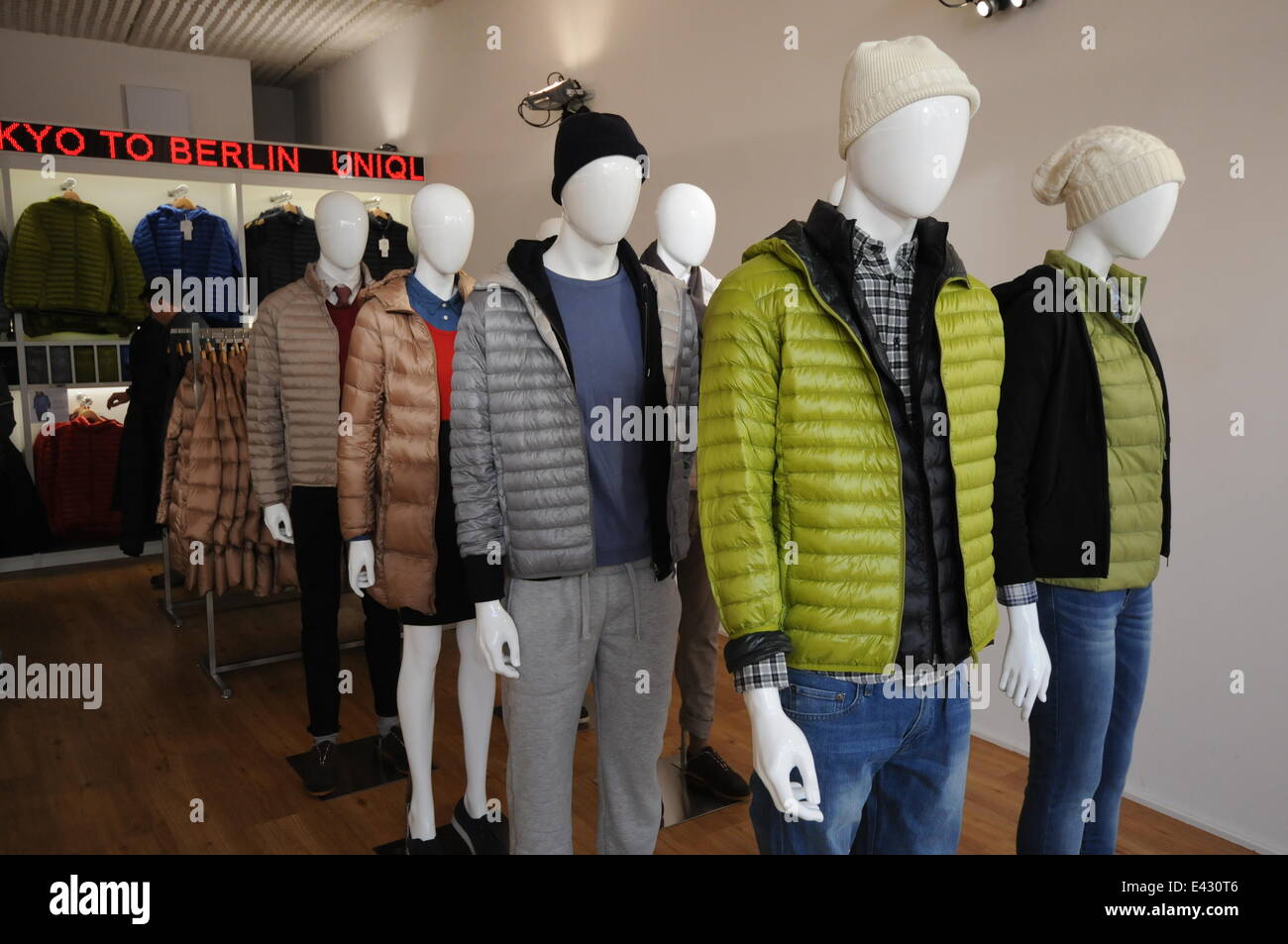 Uniqlo Pop Up Store Opening at the occasion of Mercedes-Benz Fashion ...