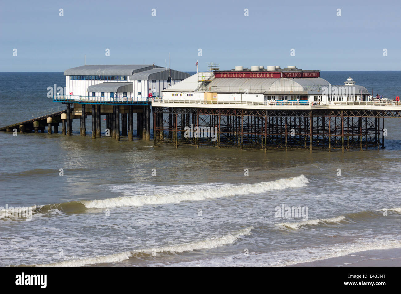 Cromer, North Norfolk pier and lifeboat station Stock Photo - Alamy