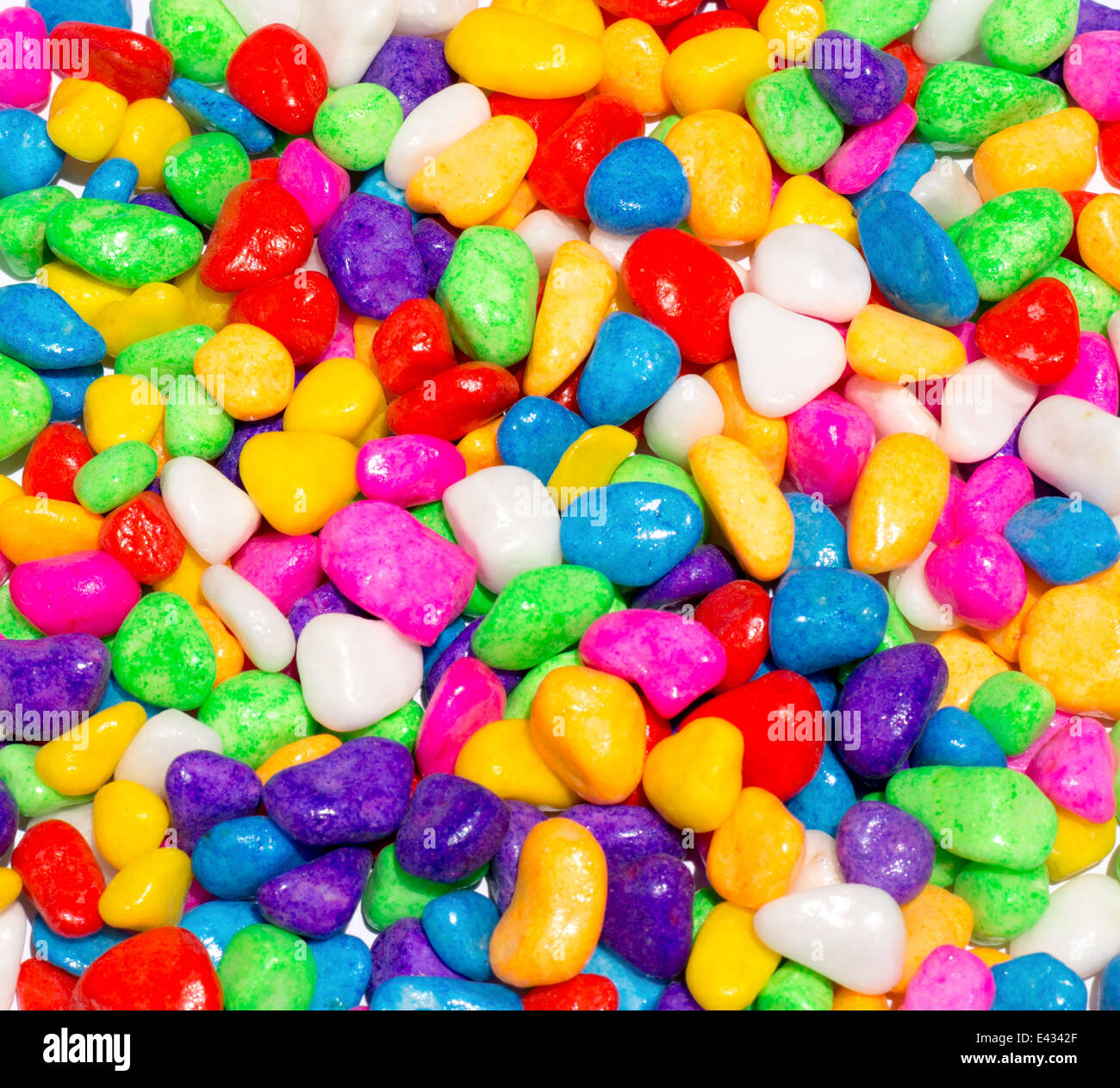 A group of colorful pebbles versus colors Stock Photo - Alamy