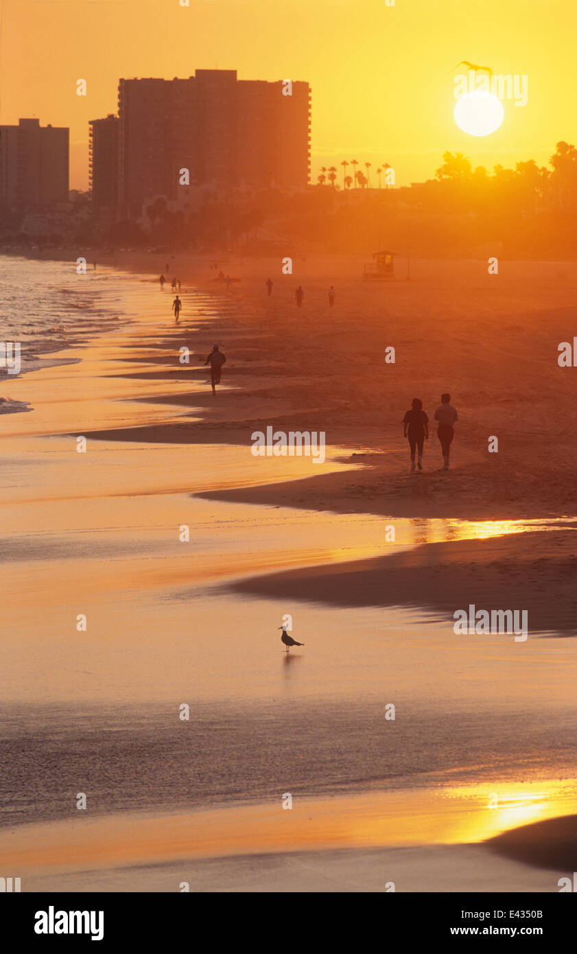 Long beach walk hi-res stock photography and images - Alamy