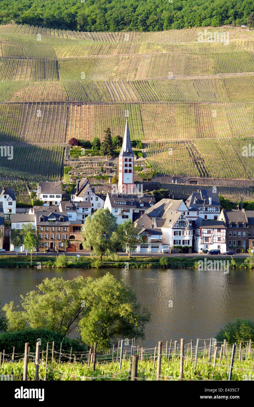 Mosel valley, Germany Stock Photo - Alamy