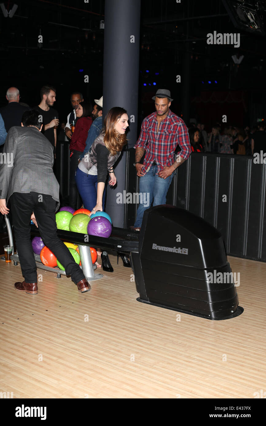 Popular New York entertainment venue, which includes bowling lanes, a ...