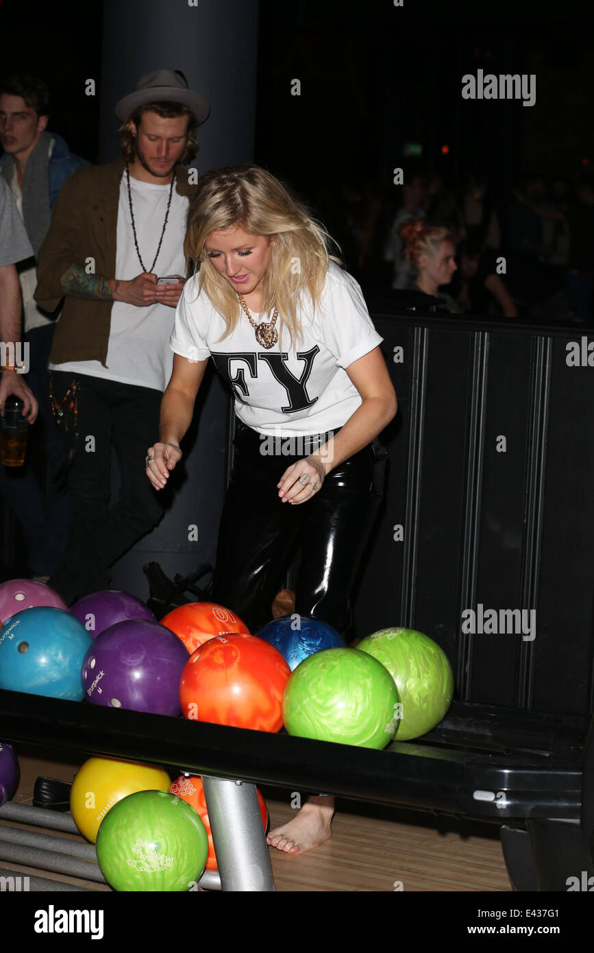 Popular New York entertainment venue, which includes bowling lanes, a ...