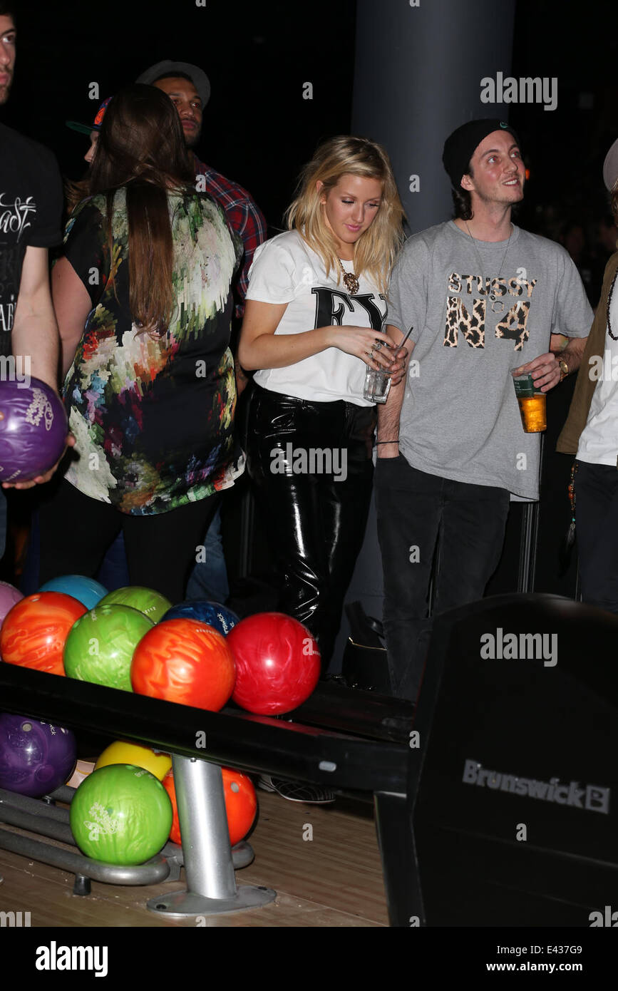 Popular New York entertainment venue, which includes bowling lanes, a ...