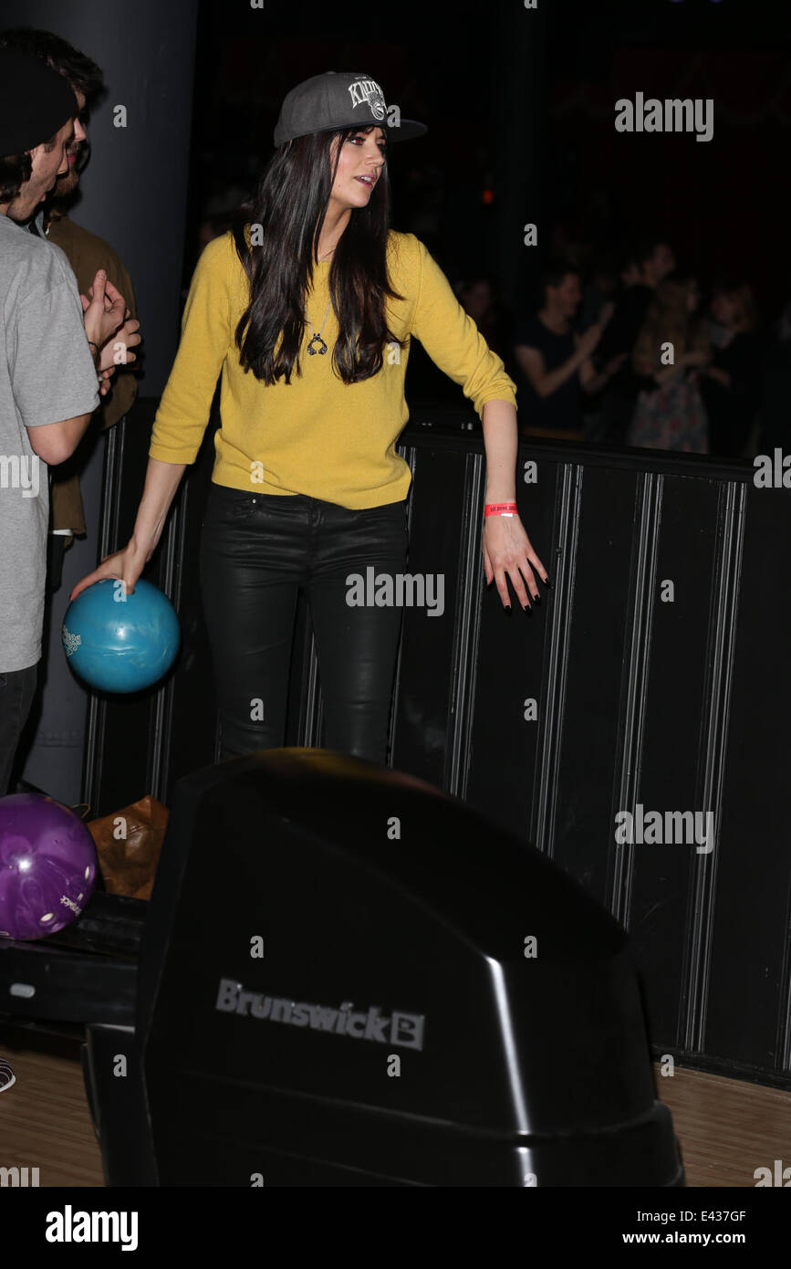 Popular New York entertainment venue, which includes bowling lanes, a ...