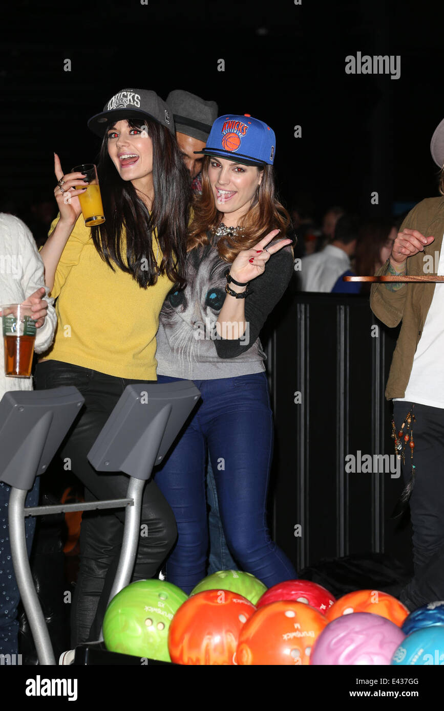 Popular New York entertainment venue, which includes bowling lanes, a ...