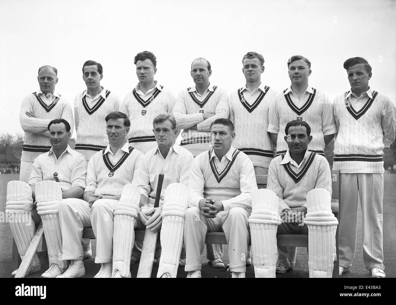 Worcestershire County Cricket team 1950s 1956 Top LtoR George Dews, Roy ...