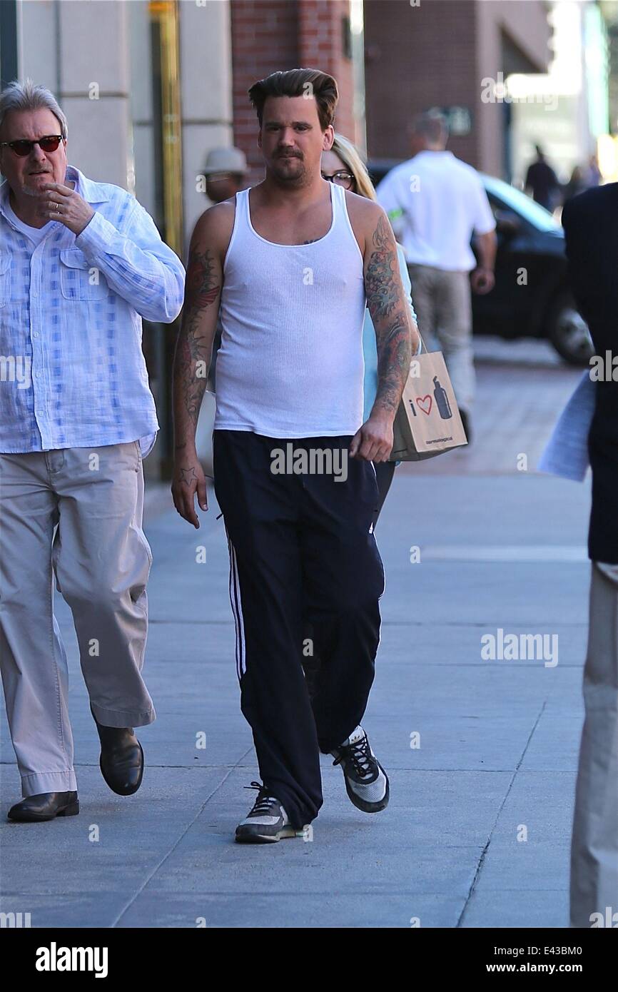 Sean Stewart out and about in Beverly Hills Featuring: Sean Stewart ...
