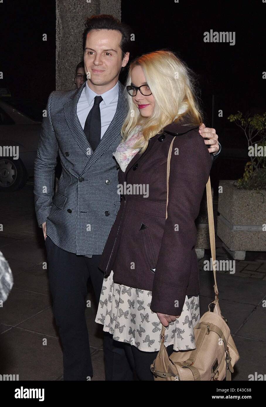 Irish actor Andrew Scott arriving at RTE studios for 'The Late Late ...