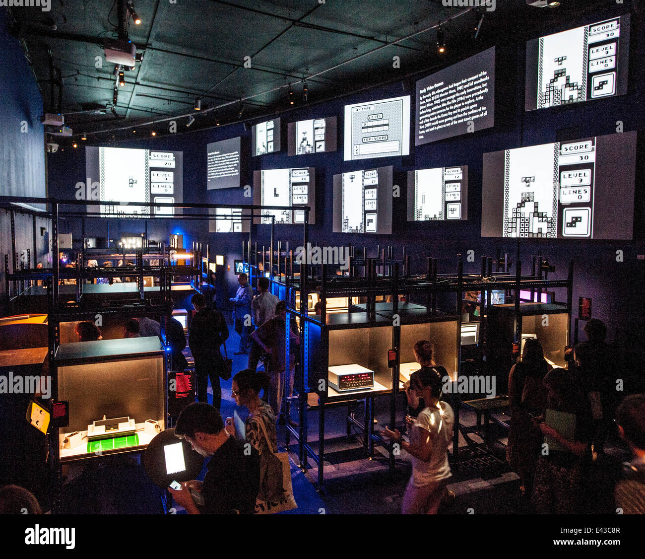 Digital immersive exhibition hi-res stock photography and images - Alamy