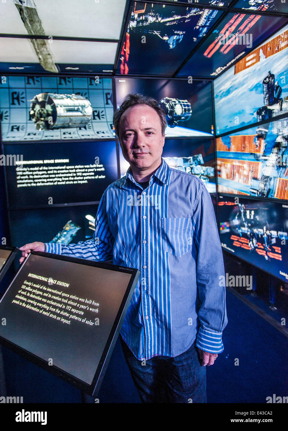 London, UK. 02nd July, 2014. Tim Webber who won an oscar for effects he ...