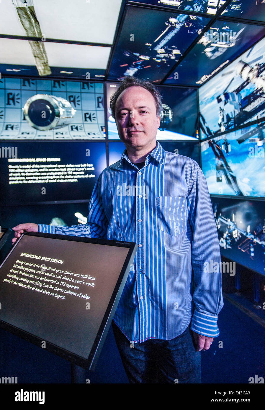 Images from digital revolution immersive exhibition of art hi-res stock ...