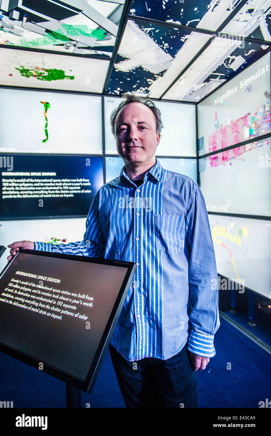 London, UK. 02nd July, 2014. Tim Webber who won an oscar for effects he ...