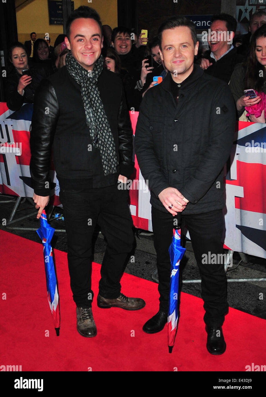 Britain's Got Talent auditions in Belfast Featuring: Ant Mcpartlin ...