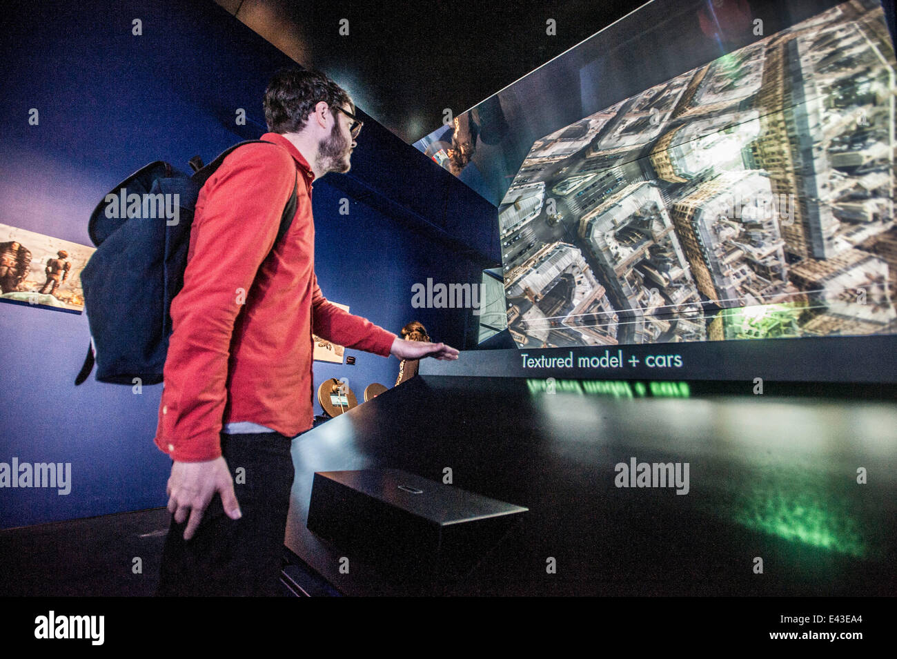 Images from digital revolution immersive exhibition of art hi-res stock ...