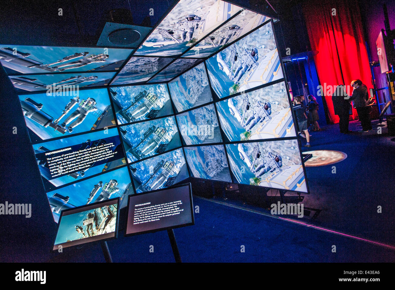 Images from digital revolution immersive exhibition of art hi-res stock ...