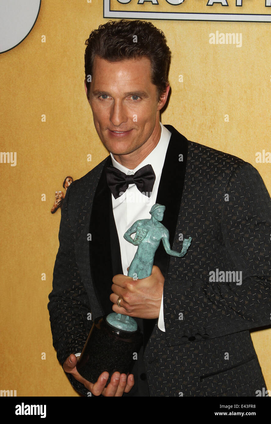 20th Annual Screen Actors Guild Awards Presentation The Shrine Press ...
