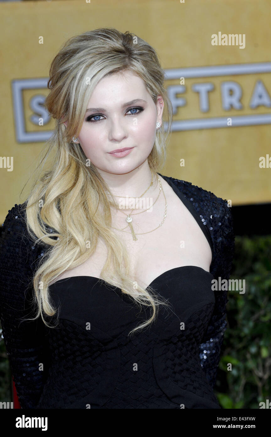 The 20th Annual Screen Actors Guild Awards arrivals Featuring: Abigail ...