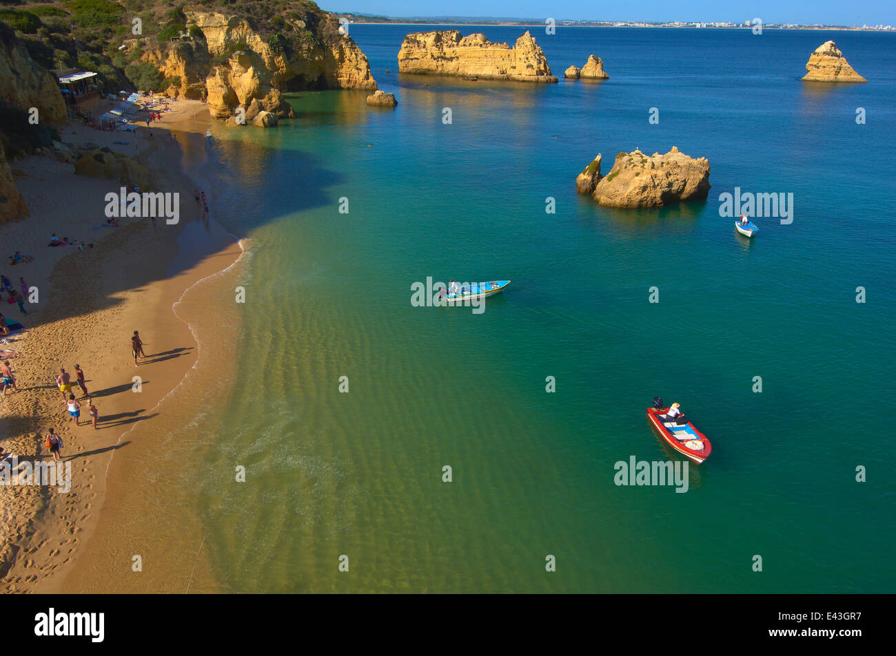 Lagos, Dona Ana Beach, Lagoa, Praia da Dona Ana, Algarve, Portugal ...