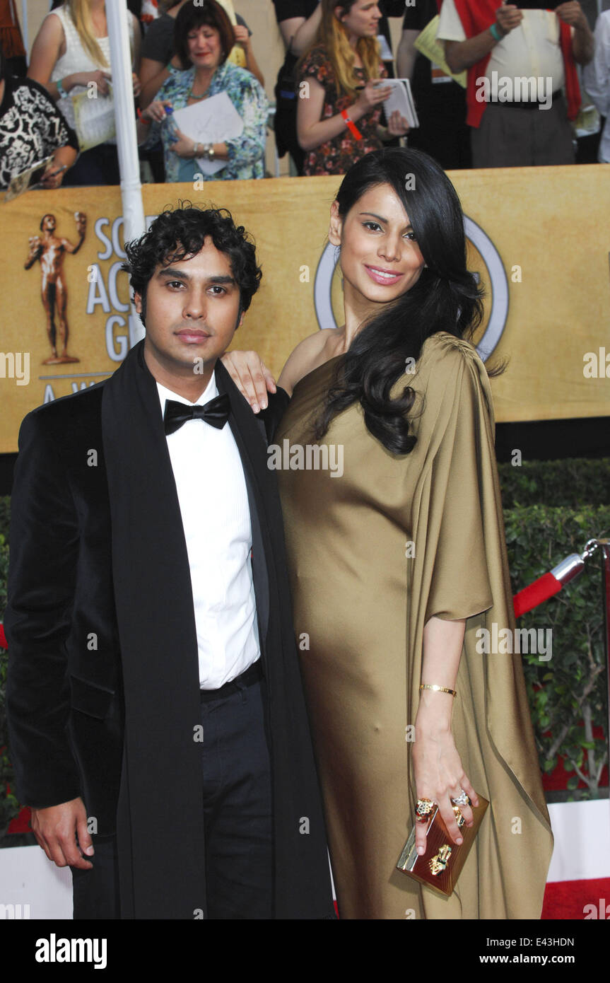 The 20th Annual Screen Actors Guild Awards arrivals Featuring: Kunal ...