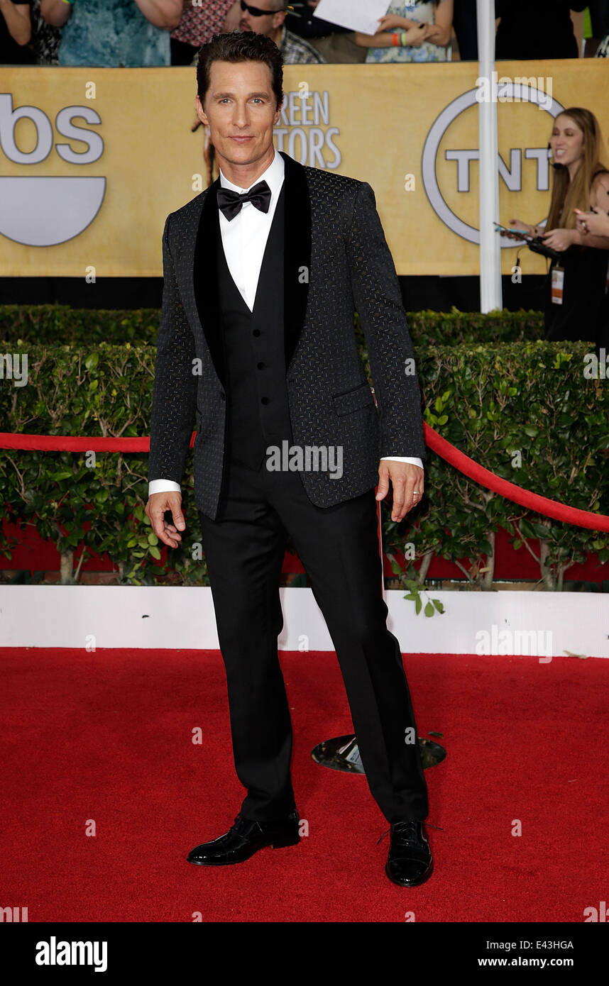 The 20th Annual Screen Actors Guild (SAG) Awards held at The Shrine ...