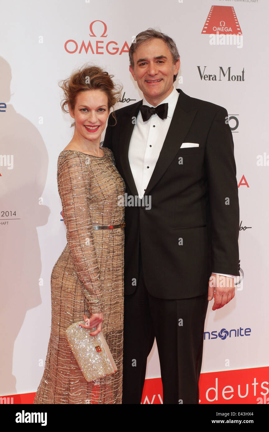 Celebrities attending Deutscher Filmball 2014 at Hotel Bayerischer Hof ...