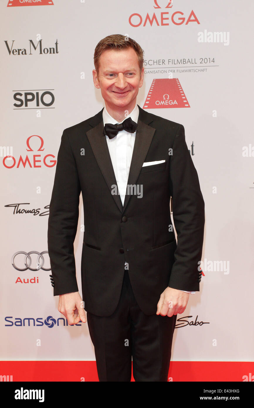 Celebrities attending Deutscher Filmball 2014 at Hotel Bayerischer Hof ...
