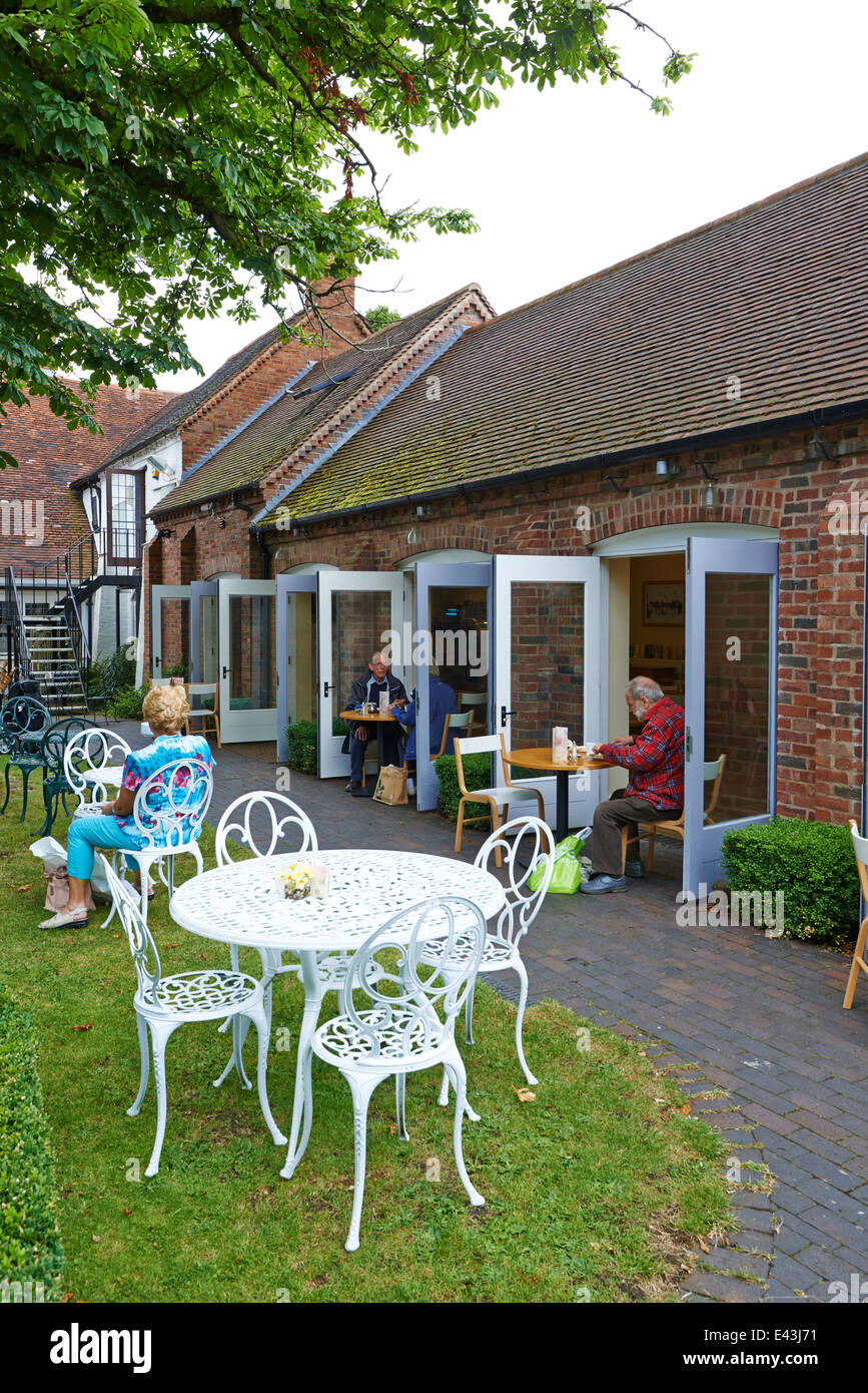 Tea Garden At The Rear Of The Manor House High Street Solihull West ...