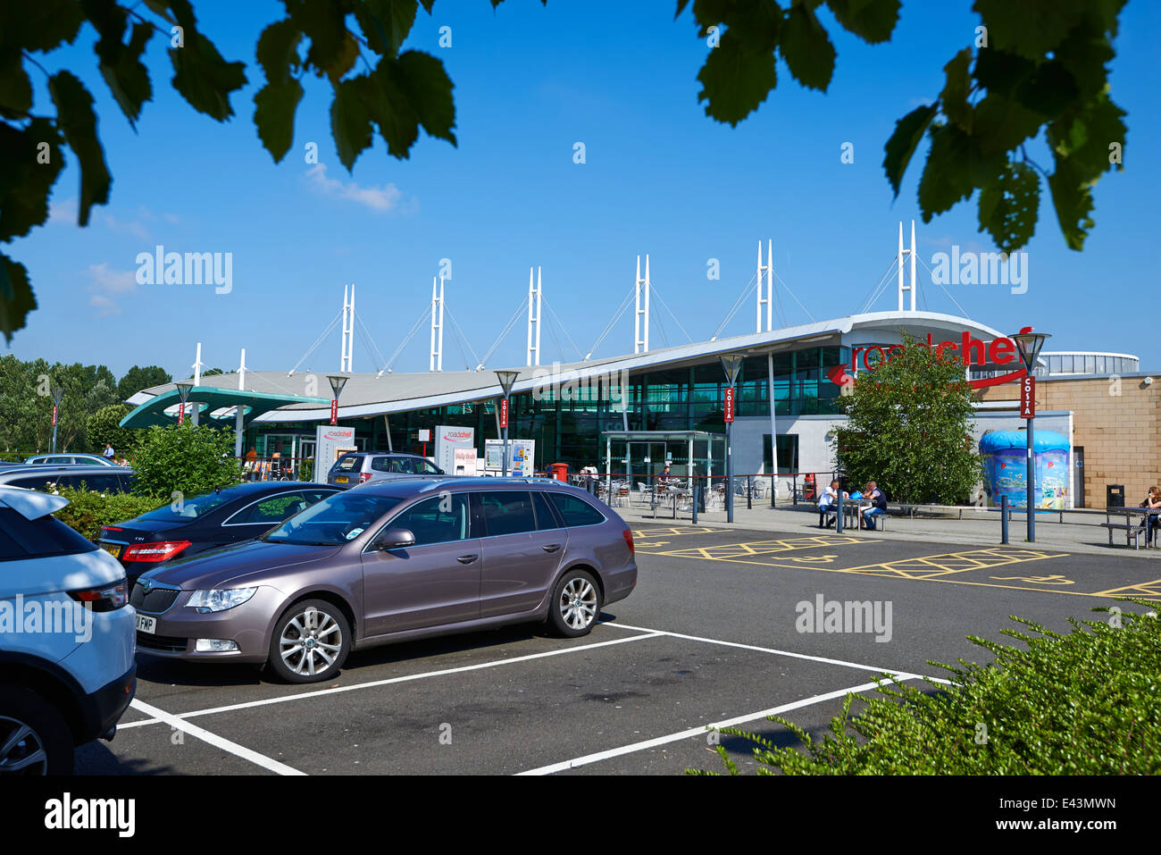 Roadchef Motorway Services Norton Canes Staffordshire UK Stock Photo ...