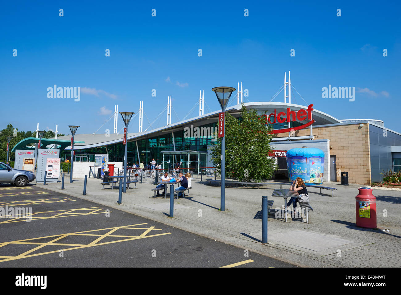Roadchef Motorway Services Norton Canes Staffordshire UK Stock Photo ...