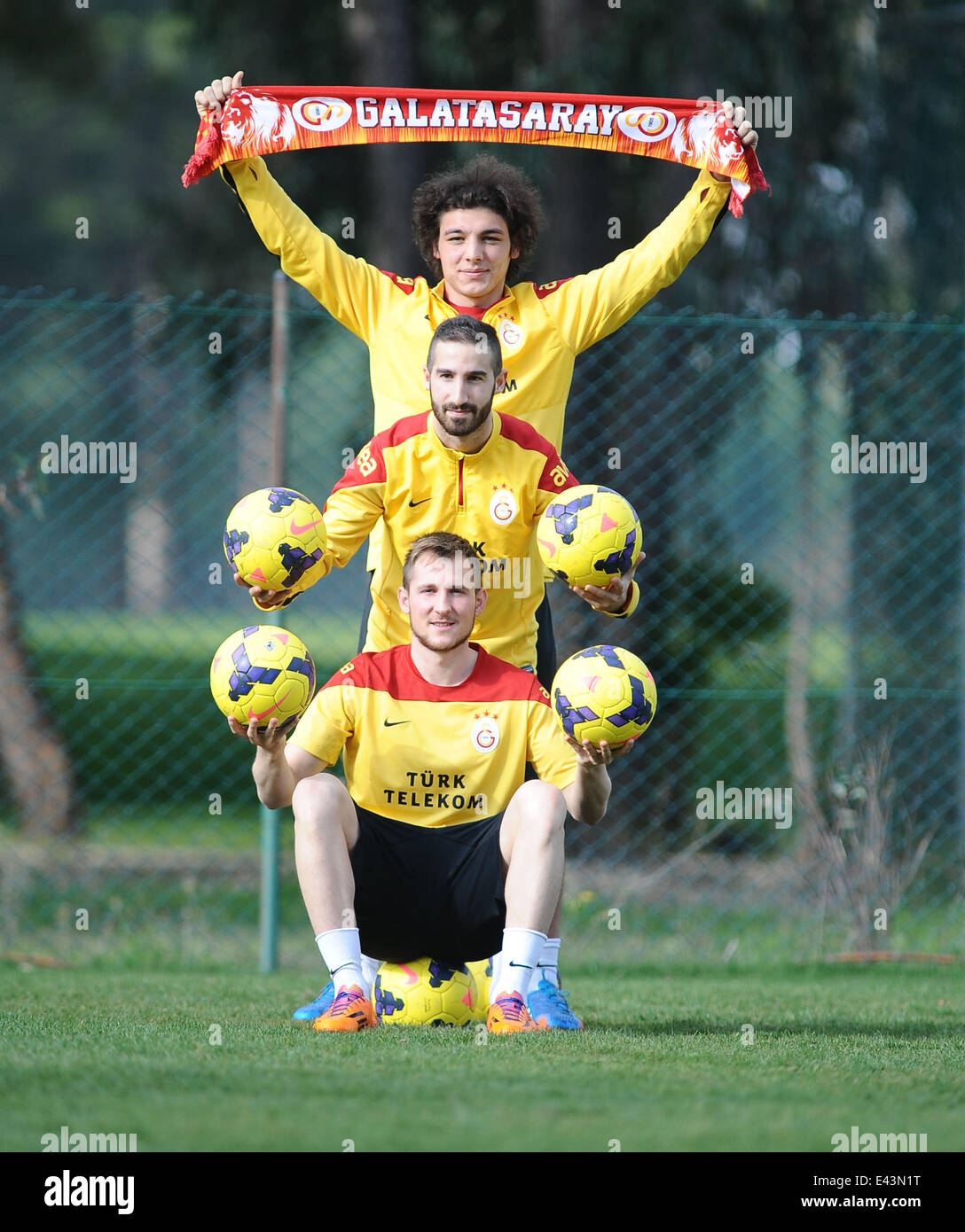Galatasarays new signings salih dursun hi-res stock photography and ...