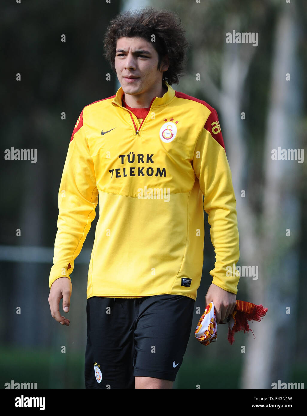 Galatasaray's new signings Salih Dursun, Umut Gundogan and Izet ...